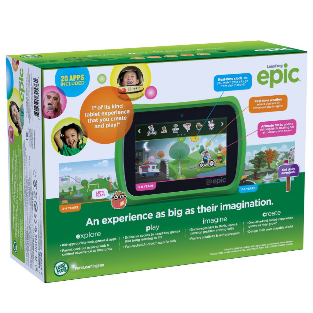 The LeapFrog Epic Android Tablet- A New Era In Childrens Learning ...